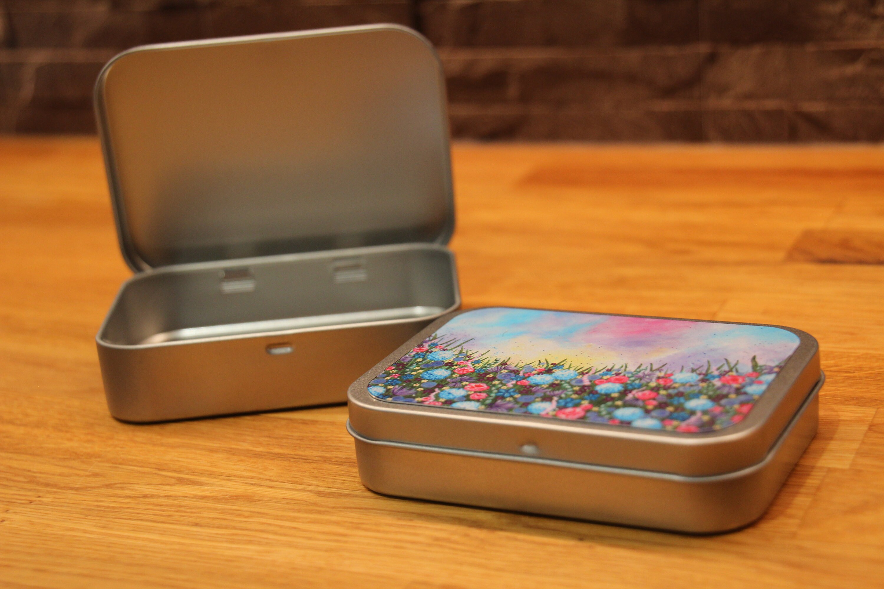 Small Sewing or Multi Purpose Tin, Gifts for Her, Trinkets, Keepsakes ...