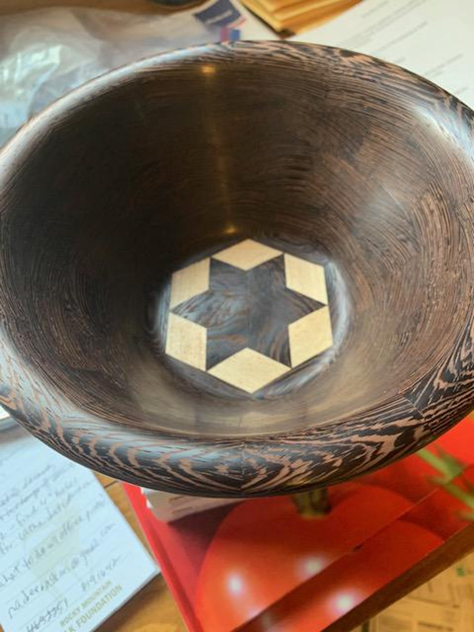 Wenge Segmented Bowl - Etsy