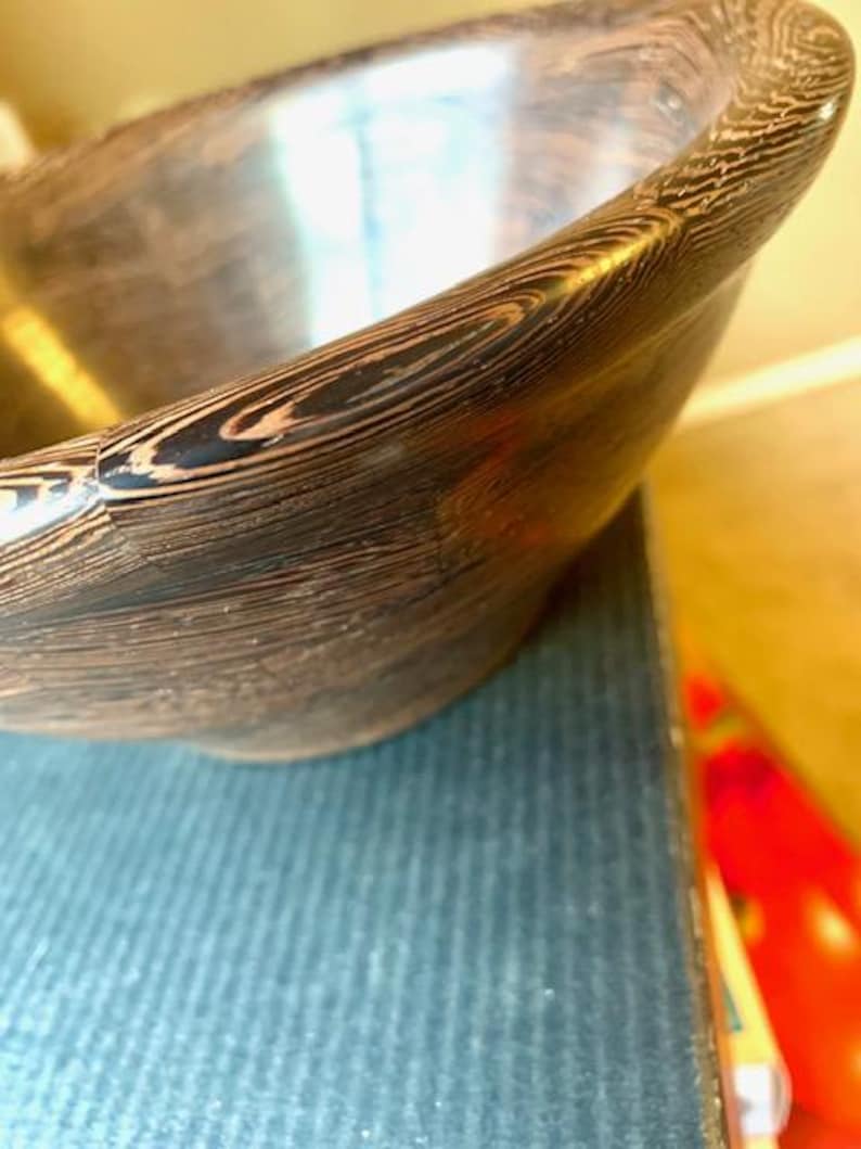 Wenge Segmented Bowl - Etsy