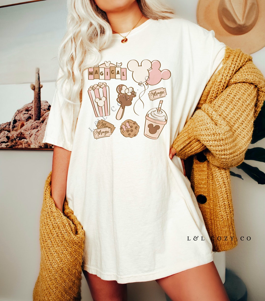 Disney Comfort Colors Shirt Vintage Minnie Shirt Vintage Disney Graphic ...