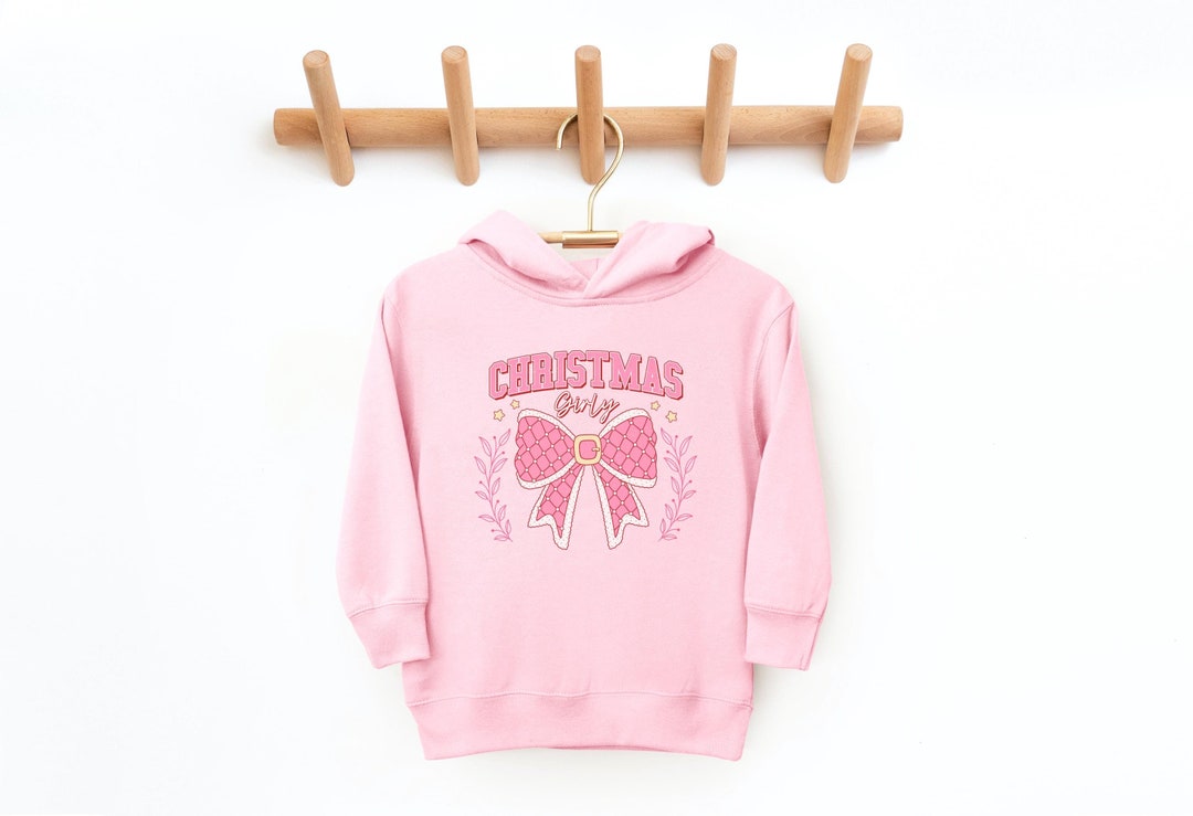 Pink Christmas Girl Sweater Kids Christmas Sweater Girls Holiday Outfit ...