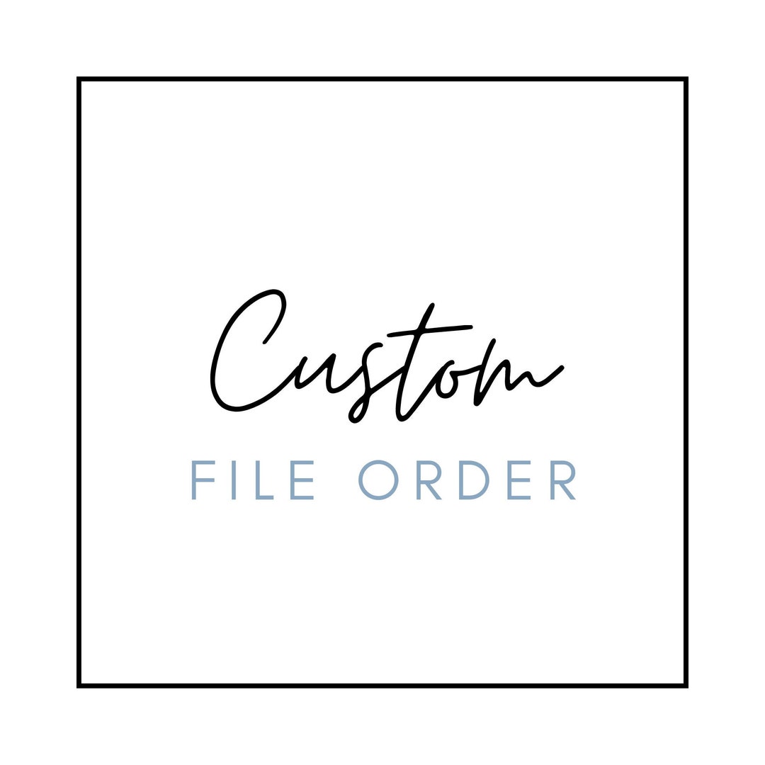 Custom PNG File Orders - Etsy