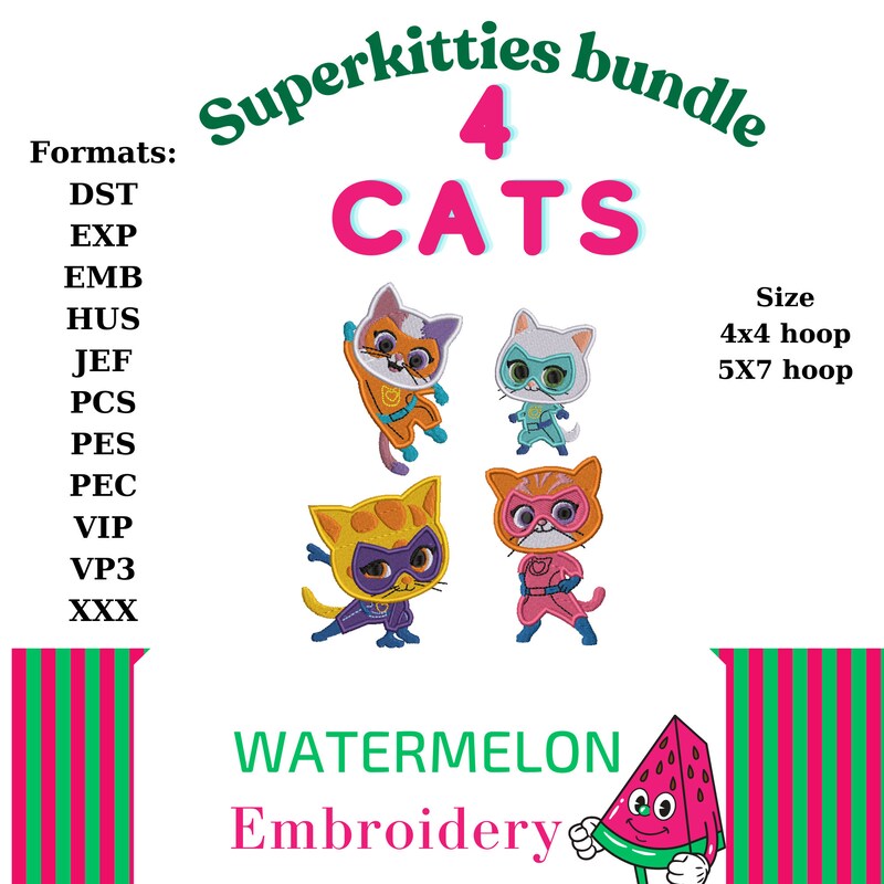 Superkitties Png - Etsy