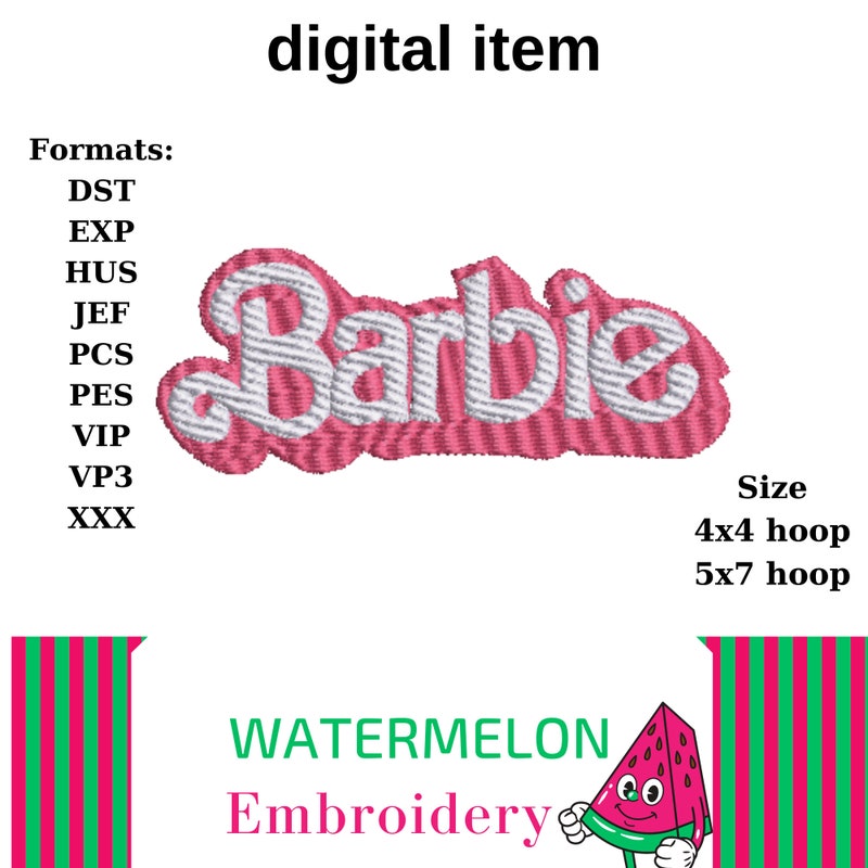 Barbie Font - Etsy