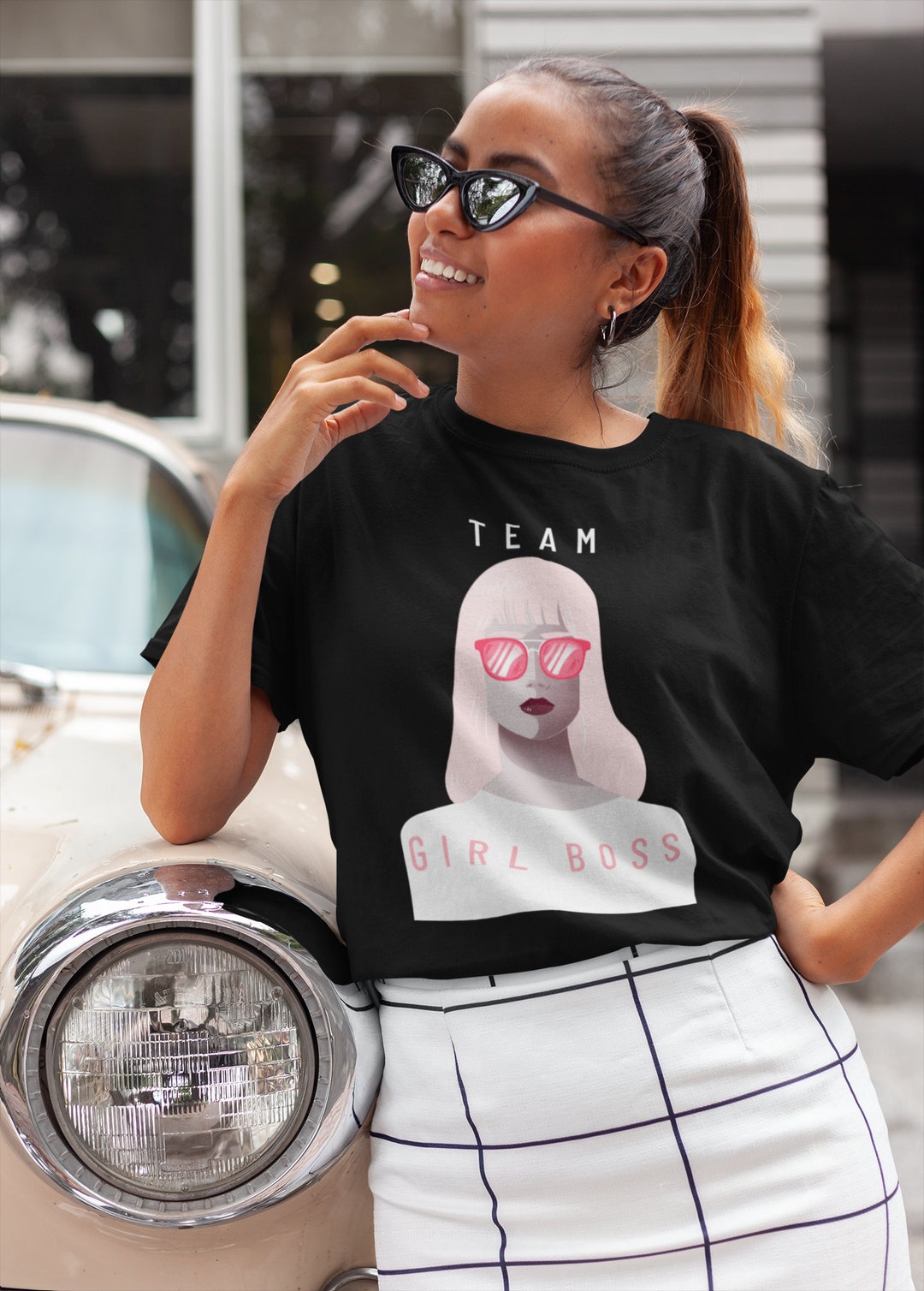 Team Girl Boss Tee for the Ladies in Power Positions - Etsy