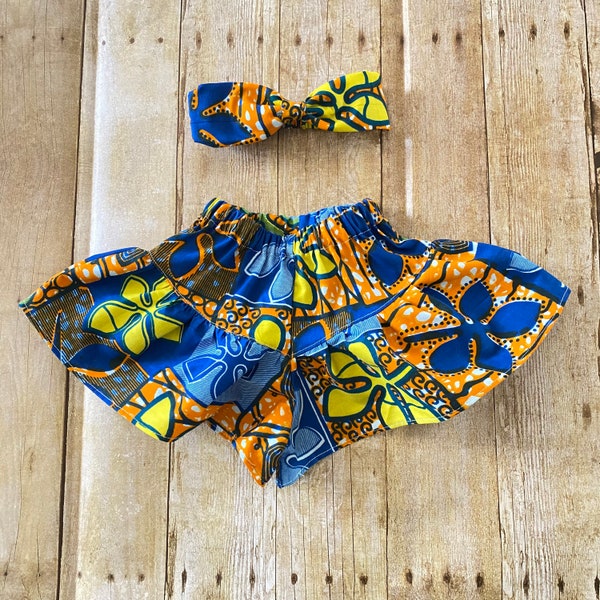 African Print Shorts - Etsy