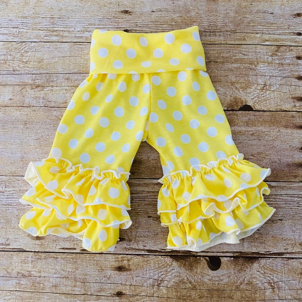 Girls Ruffle Pants - Etsy