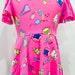 Girls Pink Cartoon Character Dress Play Dress Casual Fall - Etsy
