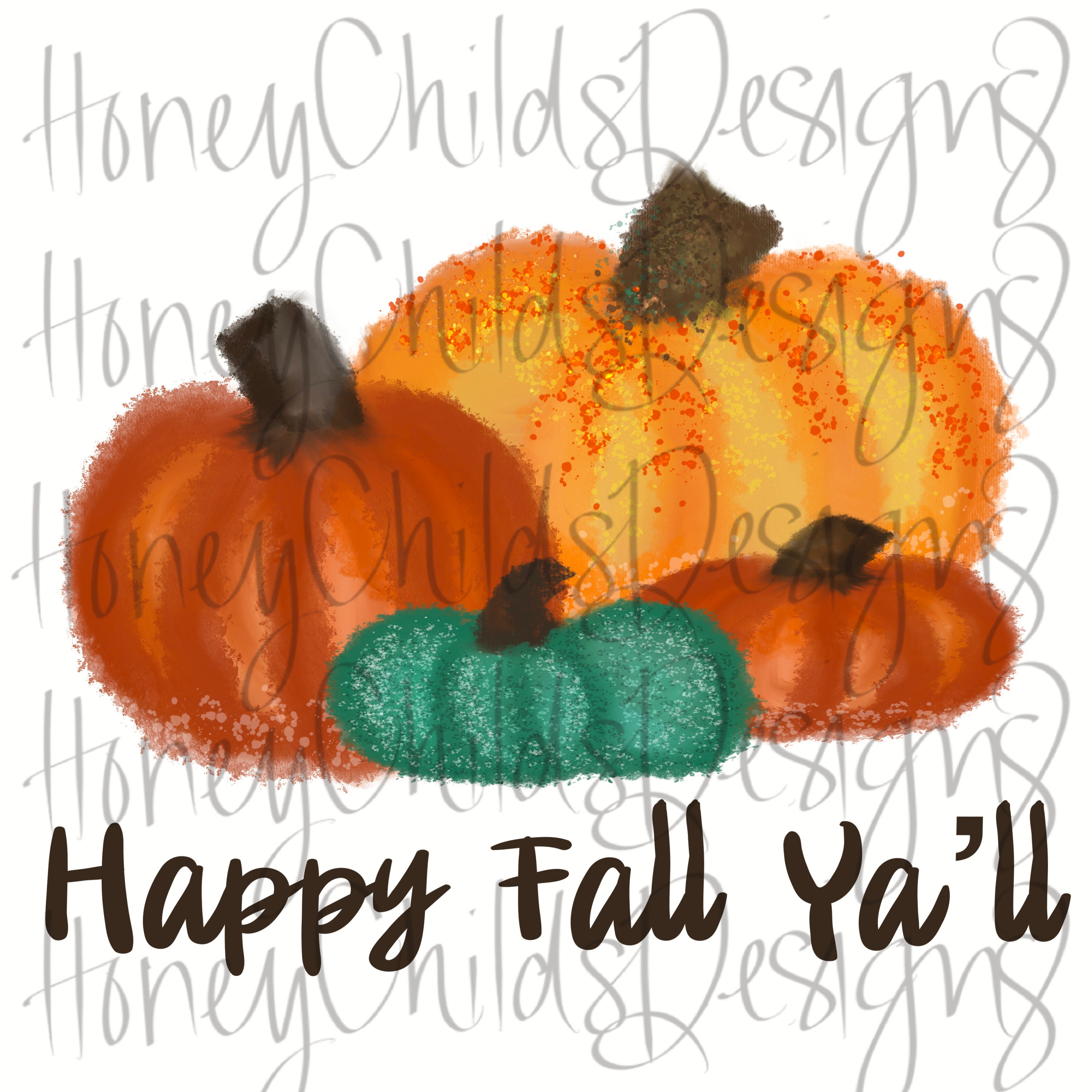 Happy Fall Yall PNG - Etsy
