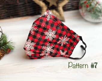 Christmas Face Mask | Etsy