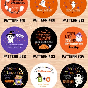 Halloween Stickers Candy Halloween Stickers Pumpkin Trick or Treat ...