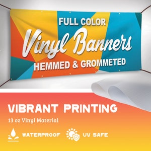 Custom Craft Fair Show Vinyl Banner — Tent Canopy Table Banner - Etsy