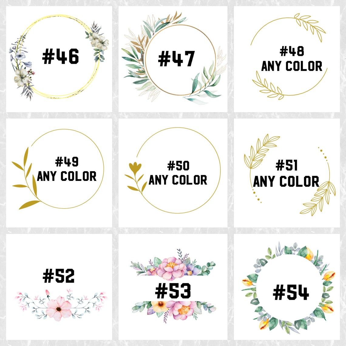 Digital Printable Custom Stickers Custom Labels Circle - Etsy