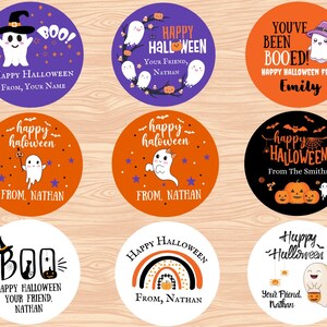 Halloween Stickers Candy Halloween Stickers Pumpkin Trick or Treat ...