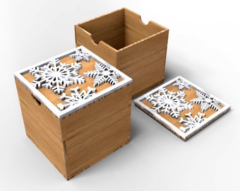 Gift Box Svg Laser-ready Cut Files INSTANT DOWNLOAD | Etsy