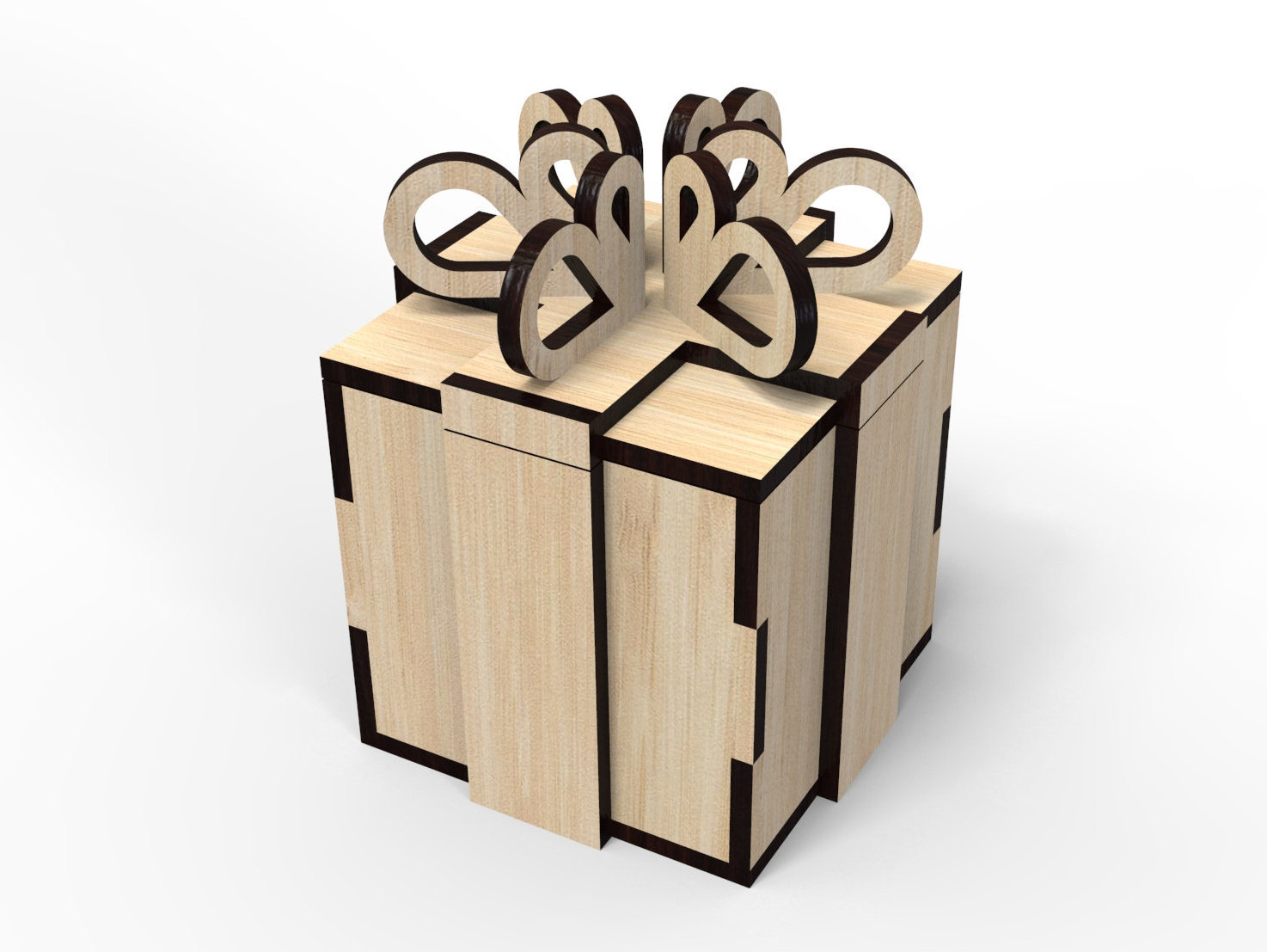 Gift Box - Svg Laser-ready Cut Files - INSTANT DOWNLOAD - Etsy