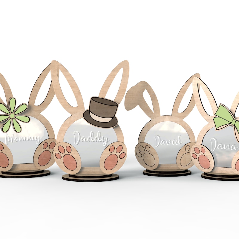 Laser Cut Rabbit - Etsy