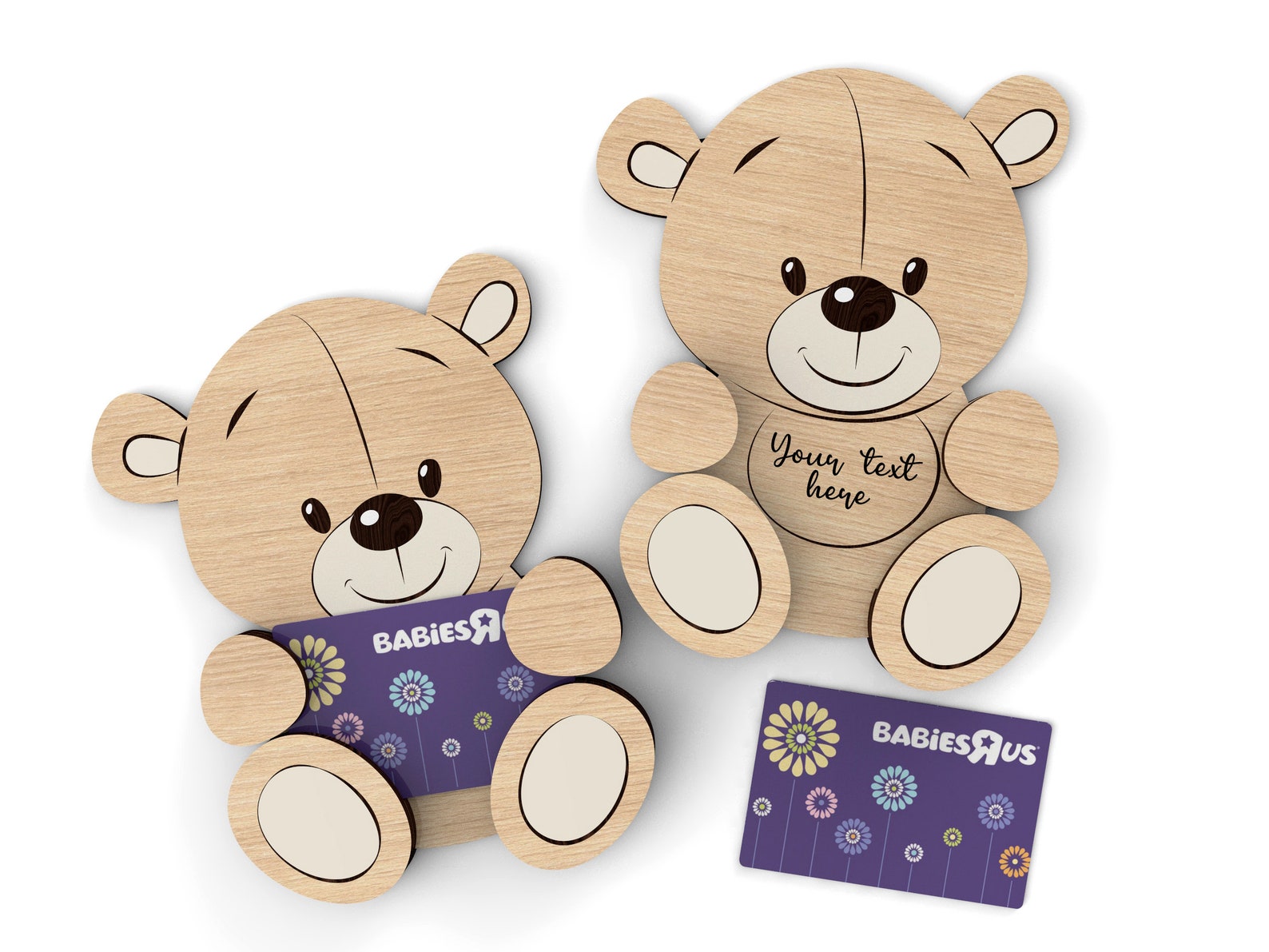 Personalized Gift Card Holders Bundle for Newborn | Cash Money Gift ...