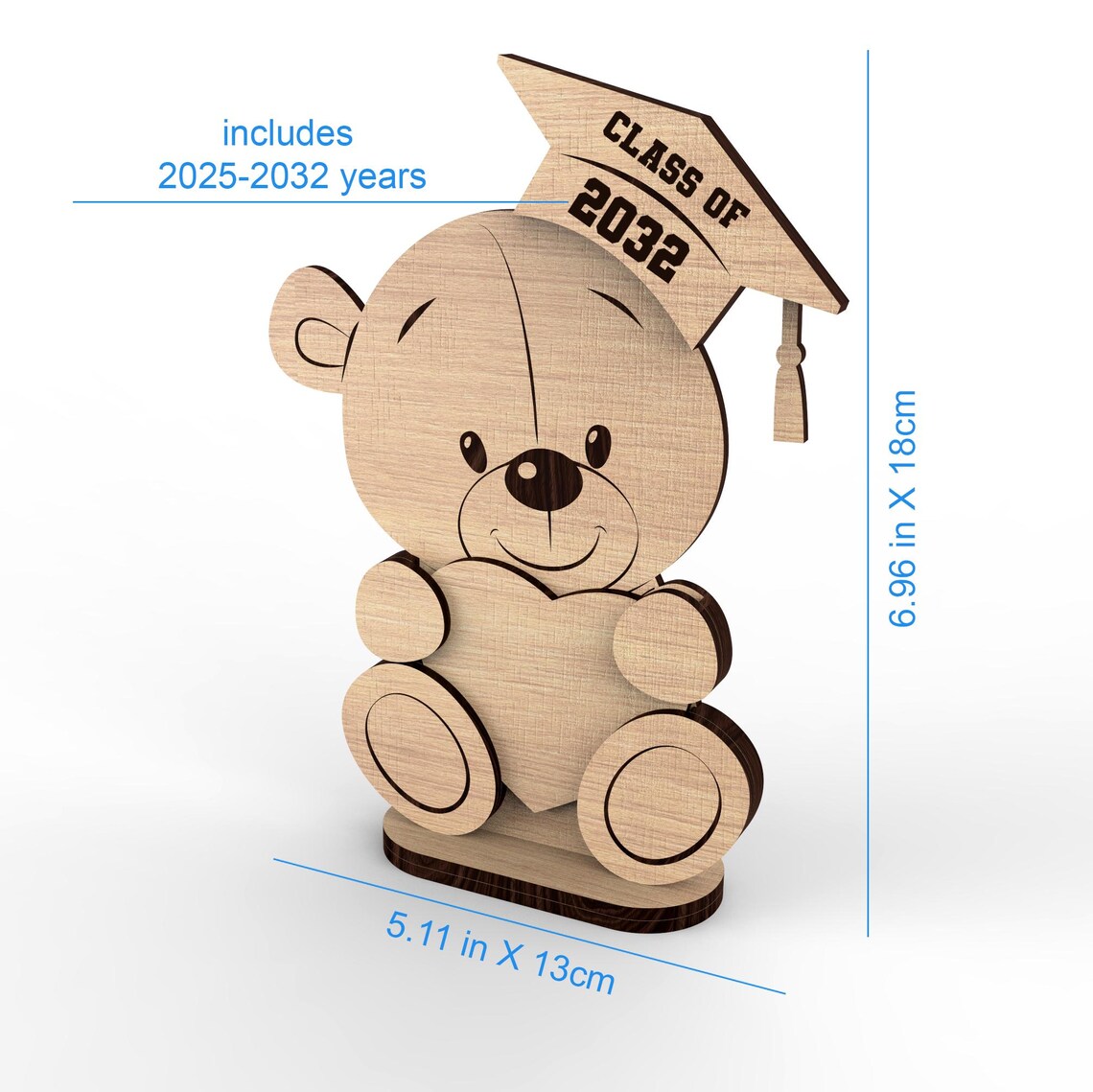 Graduation Teddy Bear | Personalized Preschool Gifts | Pre-k ,preschool ...