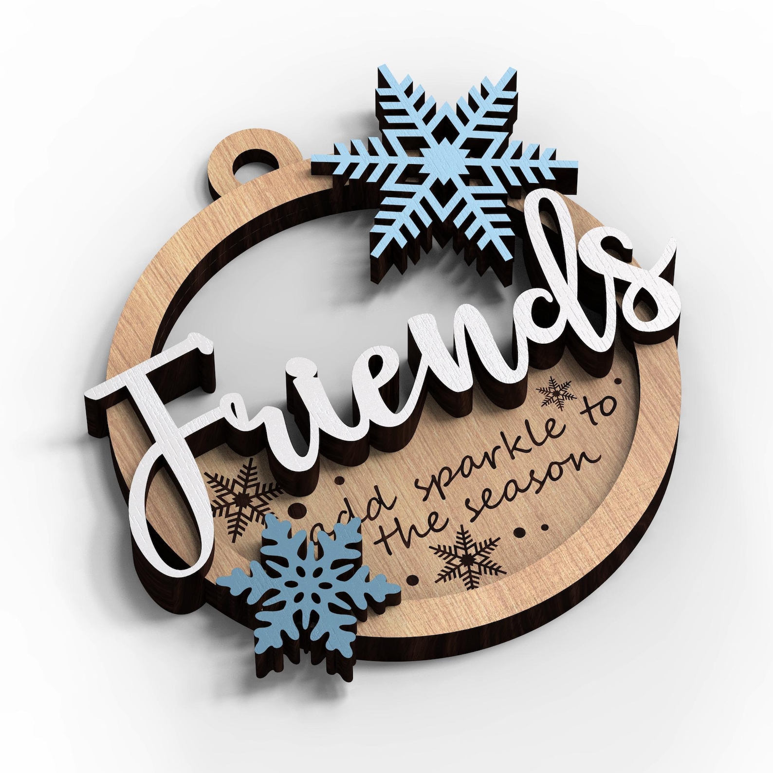 Friends & Family Christmas Ornaments Set | Tree Decor Bundle ...