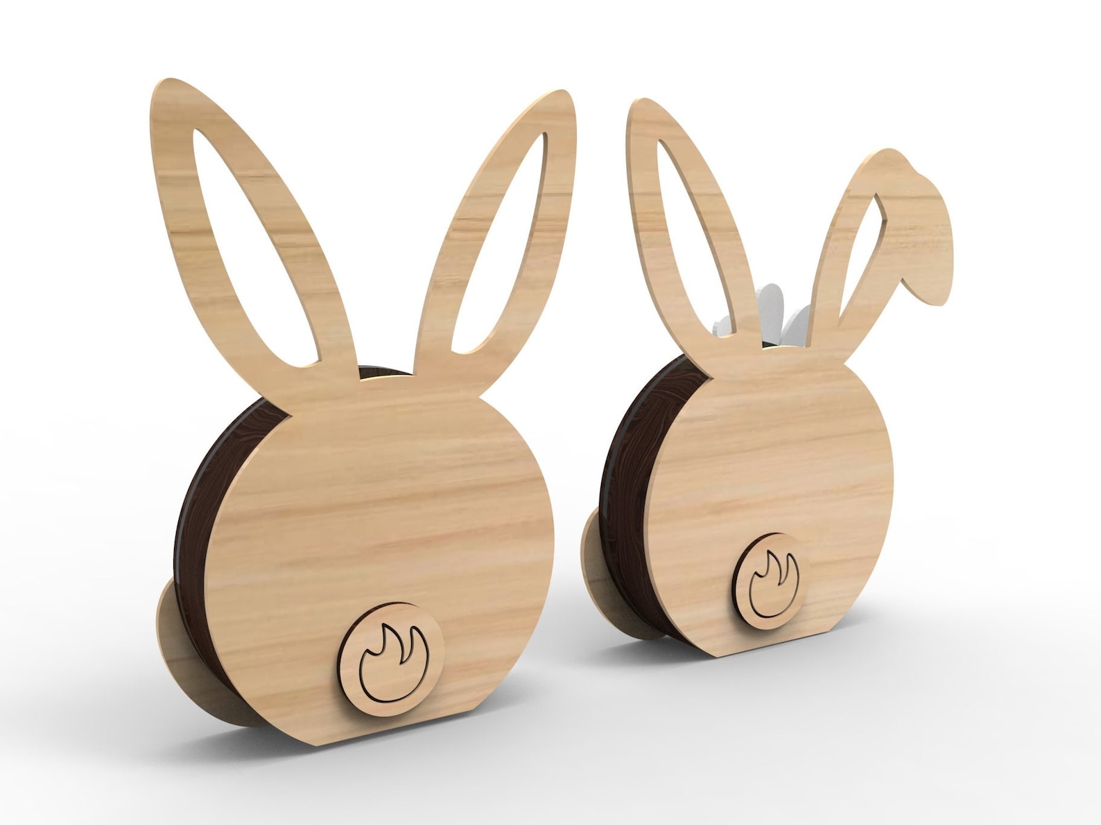 Personalized Easter Bunny Box for Chocolate Eggs Laser - Etsy