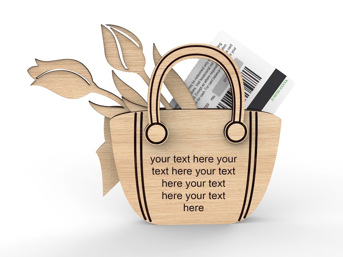 Thank You Gift Card Holder Personalized Appreciation Gift - Etsy