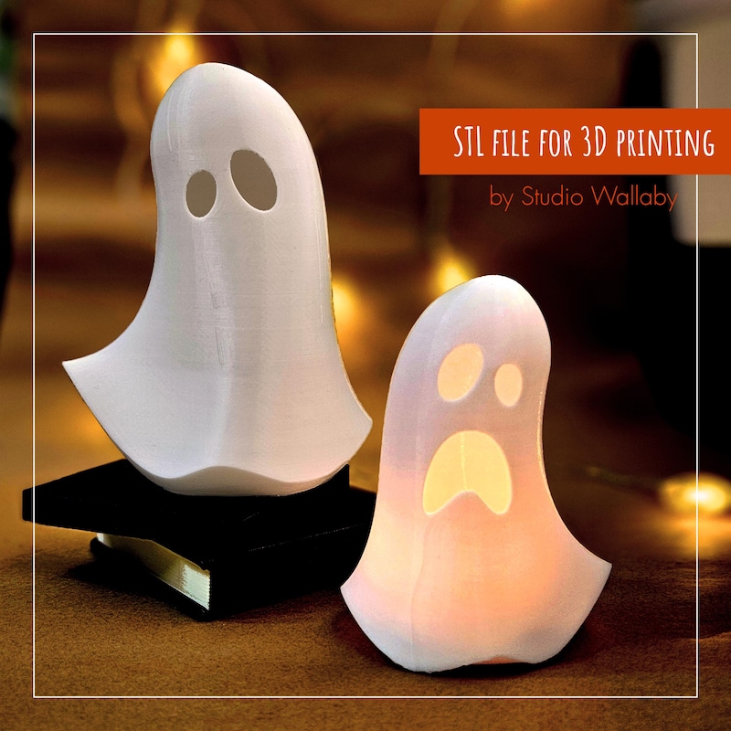 Ghost Led Tealight - Etsy