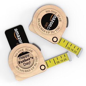 No One Measures up to You | Happy Father's Day Gift Card Holder | Gift ...