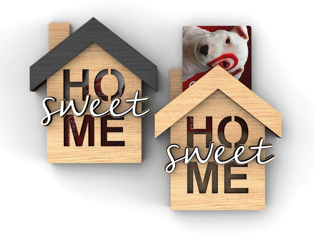 Home Sweet Home | Personalized Housewarming Gift Card Holder | Realtor ...