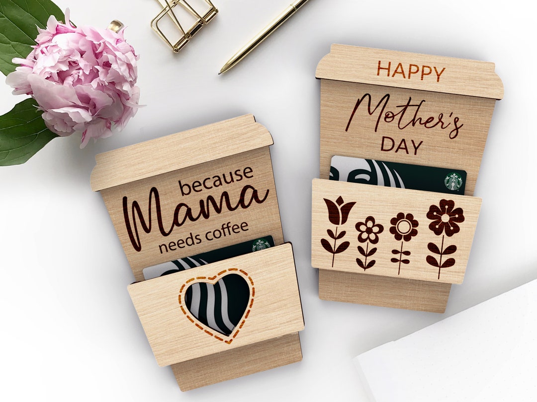 Coffee for Mom | Mama Needs Coffee | Mother's Day Gift Card Holder ...