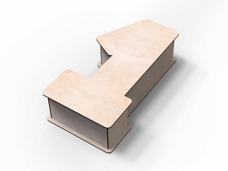 Number One 1 Gift Box Dxf Svg Pdf and Ai File Ready for | Etsy