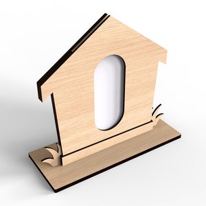 Dog House Photo Frame | Laser Cut Files Vector Pattern Files | Stand ...