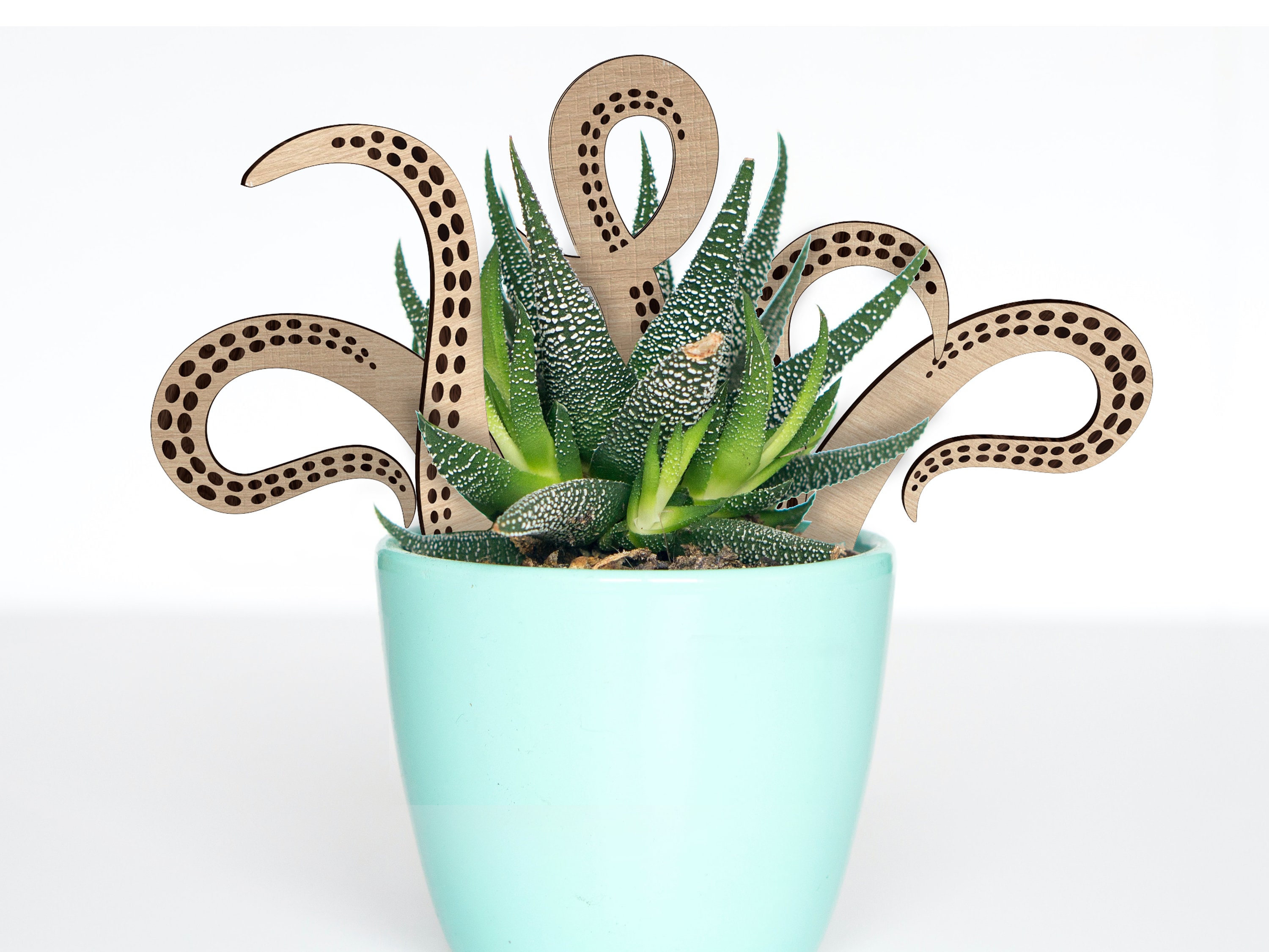 Plant Monster | Octopus Tentacles Plant Pot Spike Decoration ...