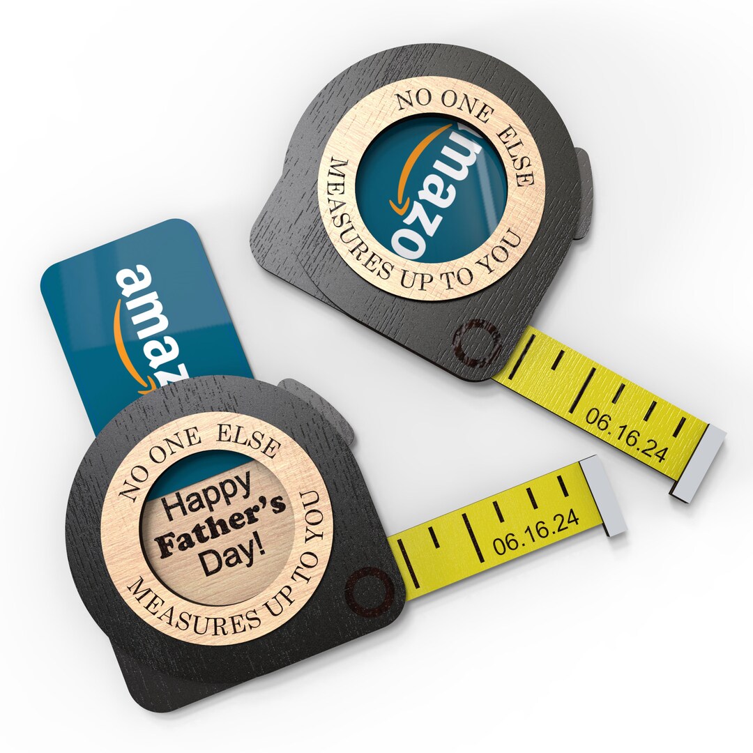 No One Measures up to You | Happy Father's Day Gift Card Holder | Gift ...