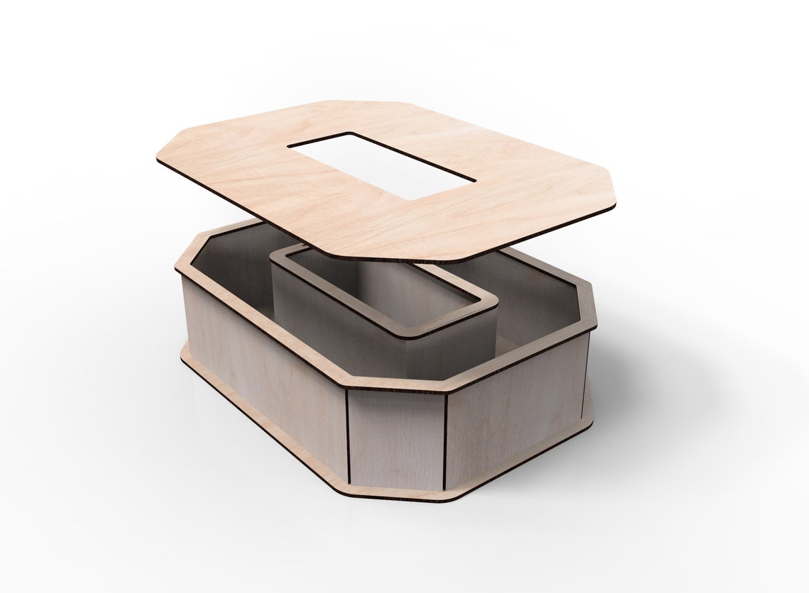 Number Zero 0 Gift Box Dxf Svg Pdf and Ai File Ready for | Etsy