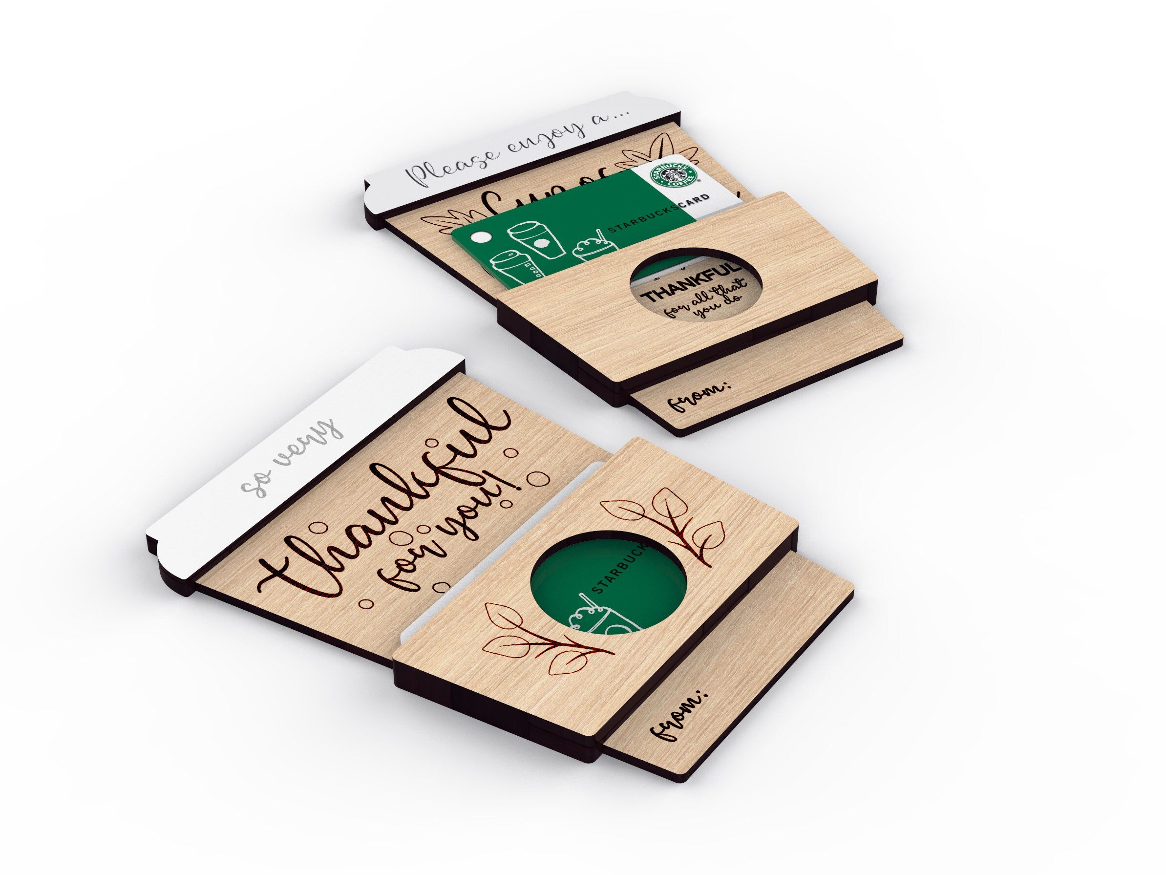 Thanksgiving Gift Card Holder Cup of Gratitude Svg - Etsy