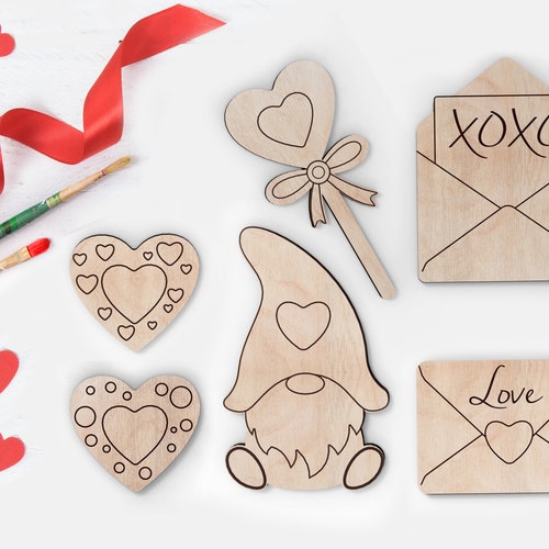 Valentine's Day Coloring Bundle for Kids Svg Laser-ready | Etsy