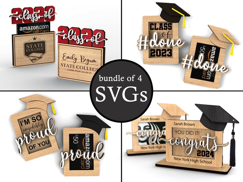 Graduation Gift Card Holders Bundle End of Year Gift - Etsy