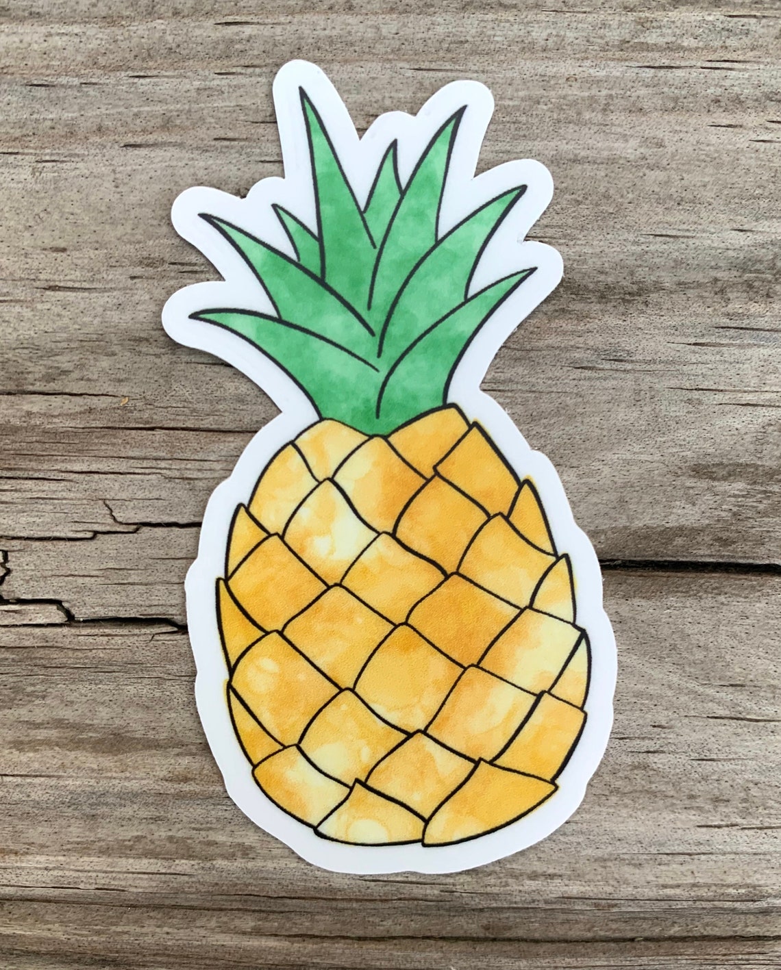 Pineapple Sticker - Etsy