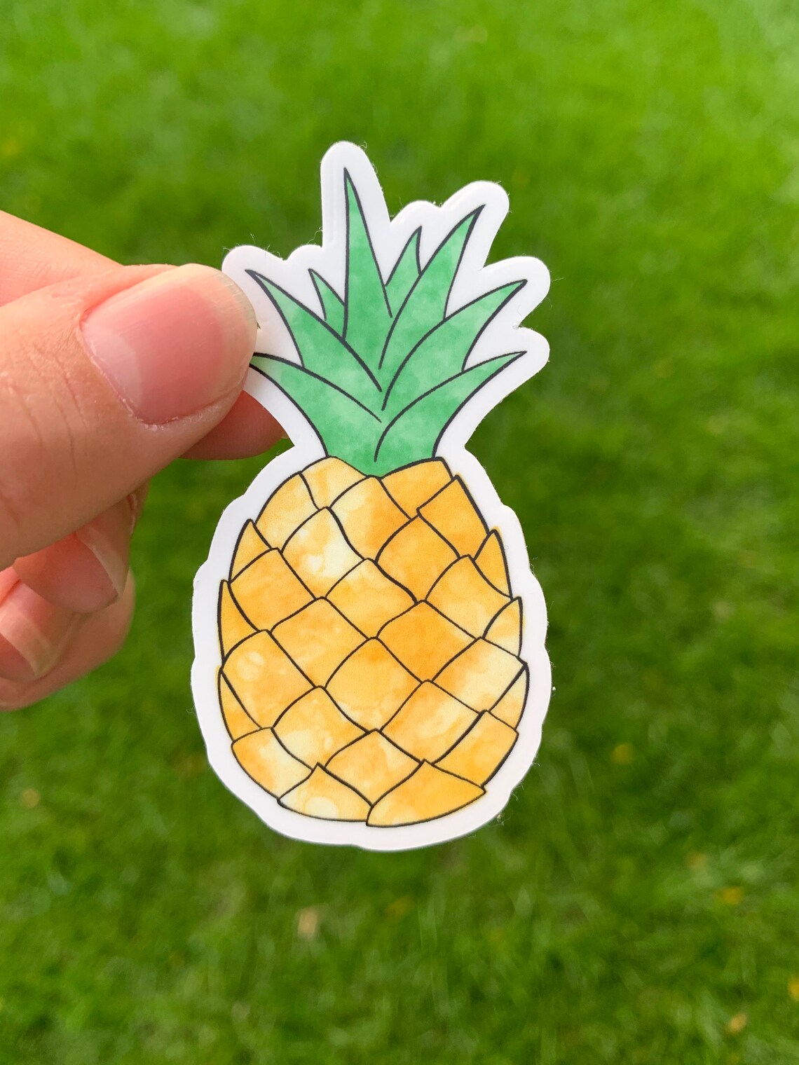 Pineapple Sticker - Etsy