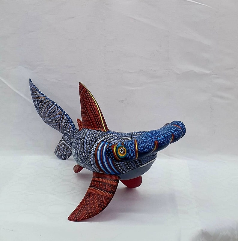 Hammerhead Shark Alebrije - Etsy