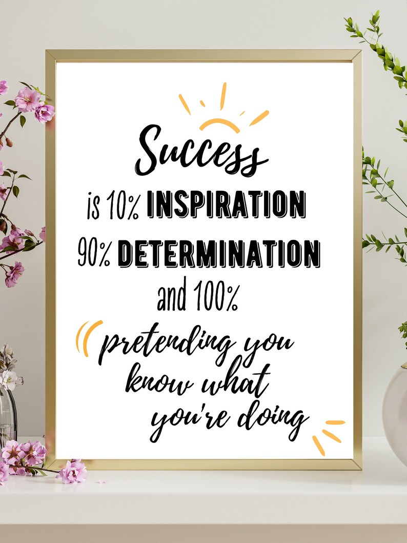 Success Is... Printable - PNG and SVG Files - Etsy