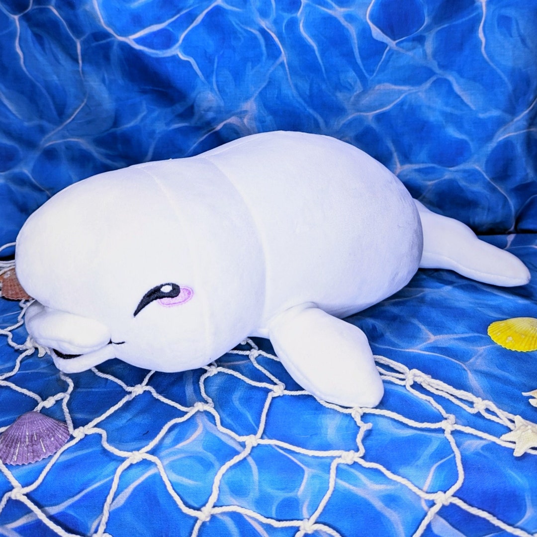 Squishy Mallo the Beluga Plush - Etsy