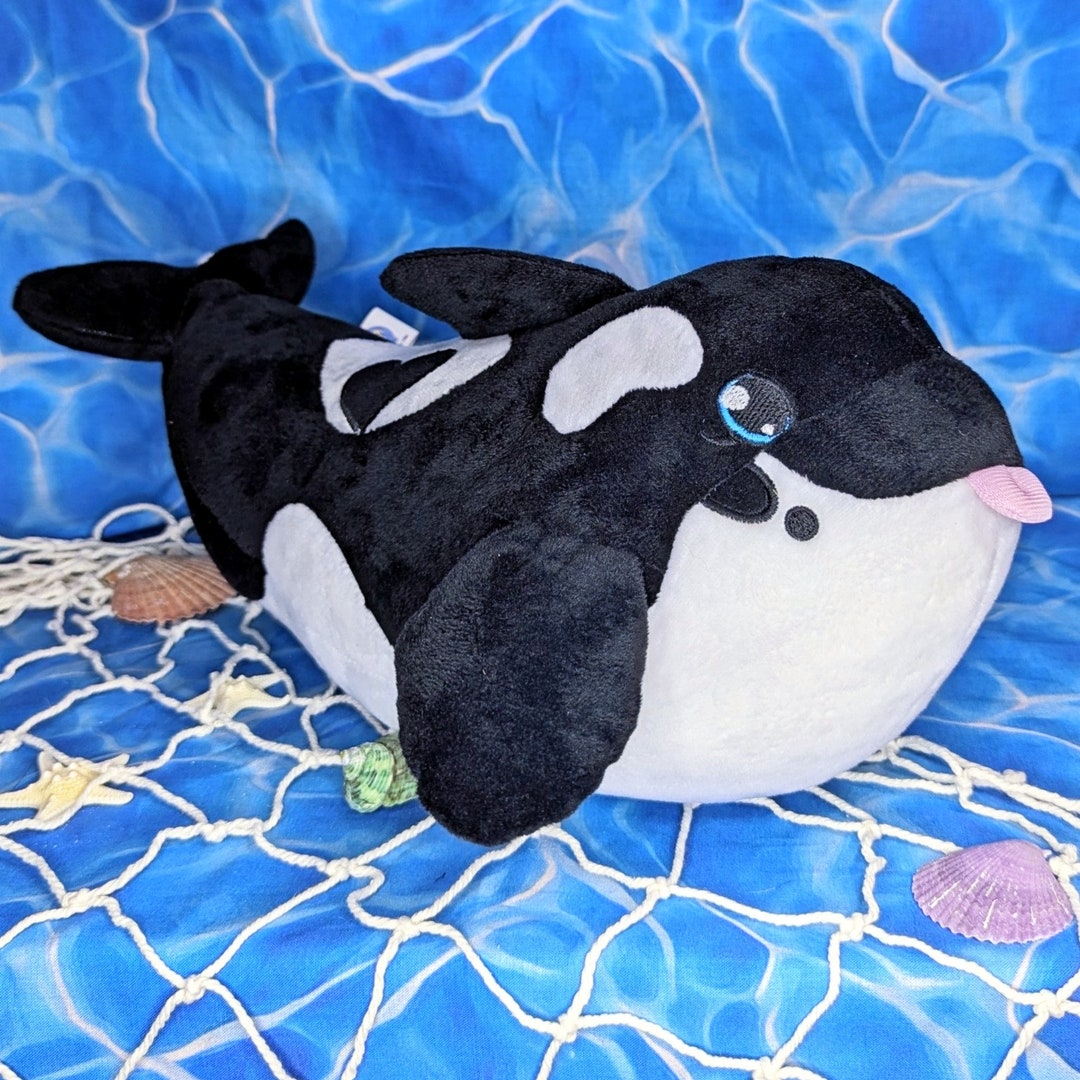 14" Bean the Orca Plush - Etsy
