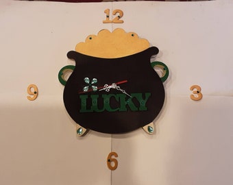 St Patrick Clock - Etsy