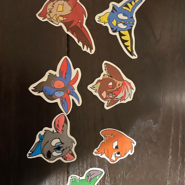 Custom Bumper Stickers Furry - Etsy