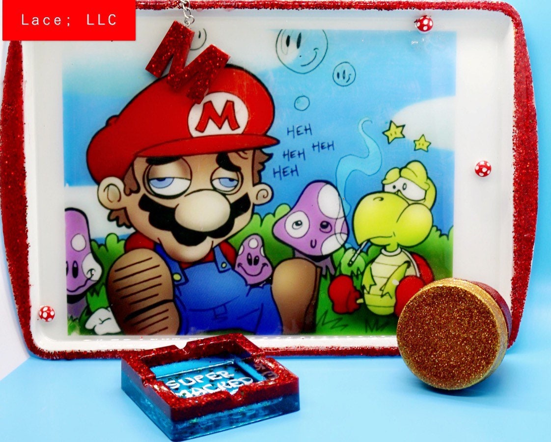 Tobacciana Art & Collectibles Collectibles Super Mario Stick Up Rolling ...
