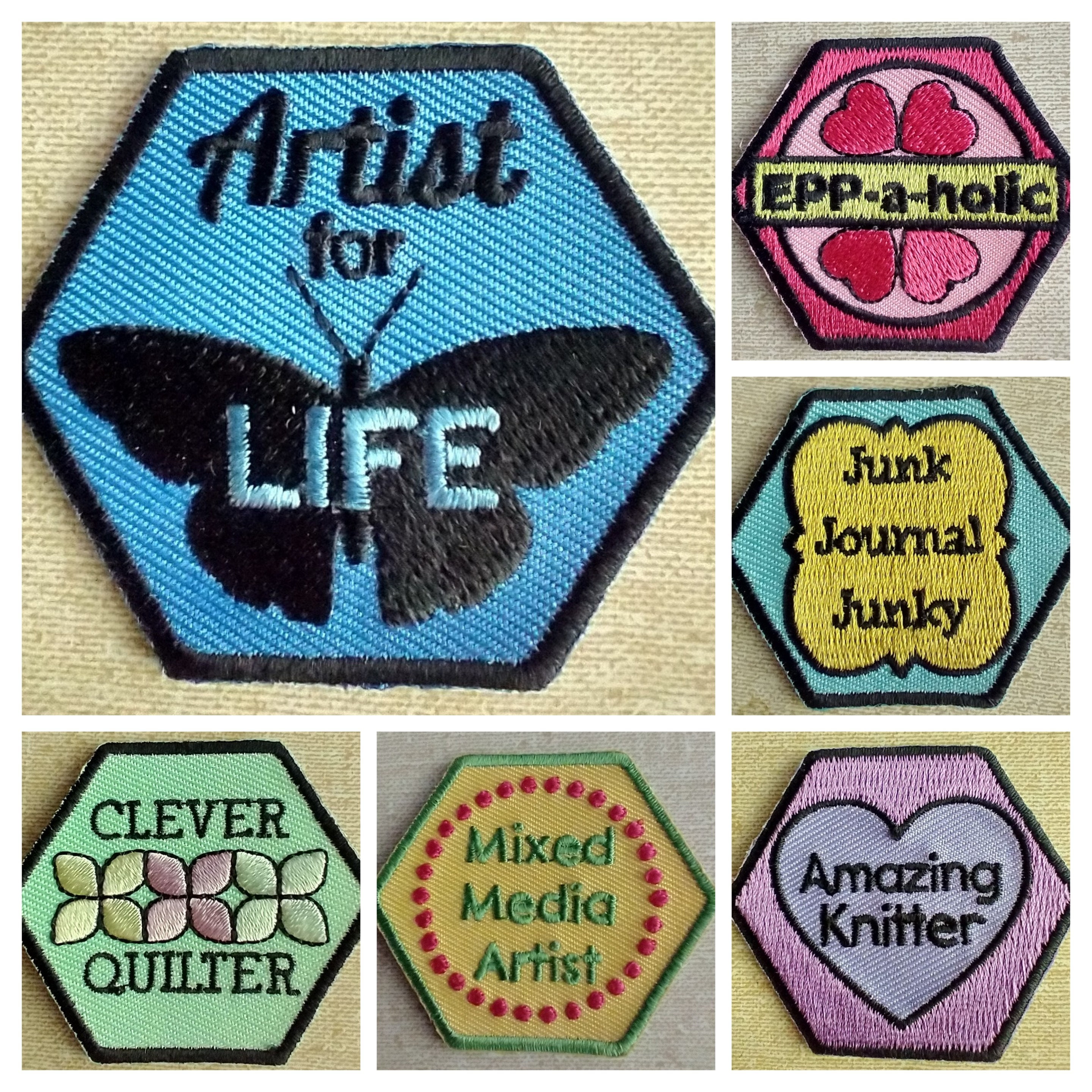 Artist for Life Merit Badge - Iron On - Etsy
