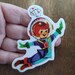 Astro Girl Sticker - Etsy