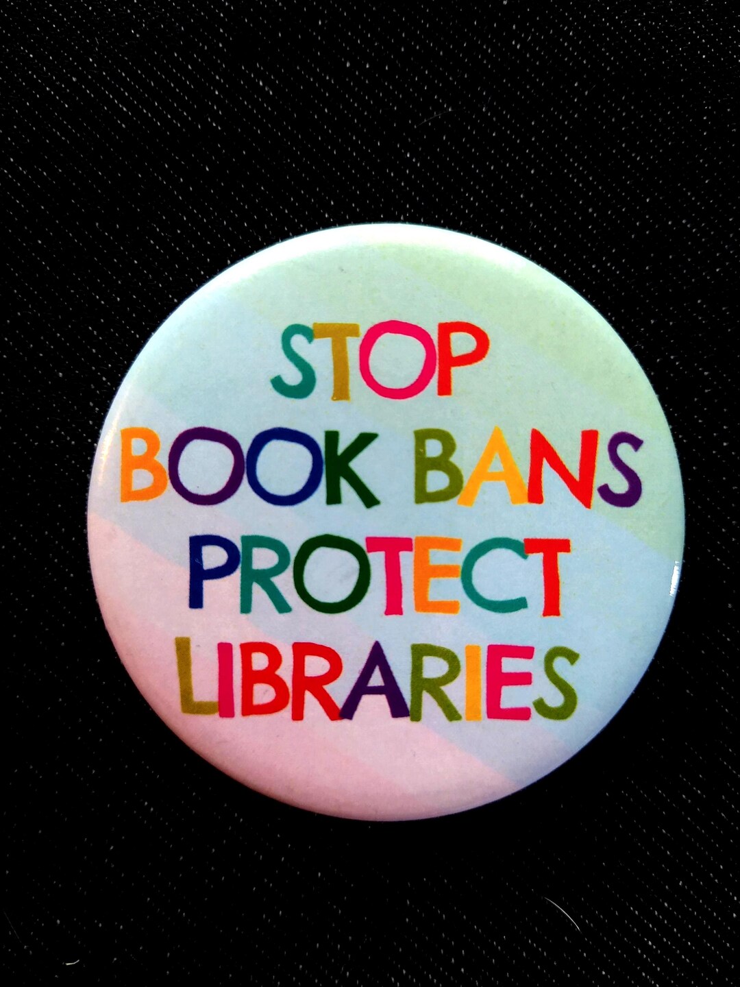 Stop Book Bans - Protect Libraries Button - Etsy